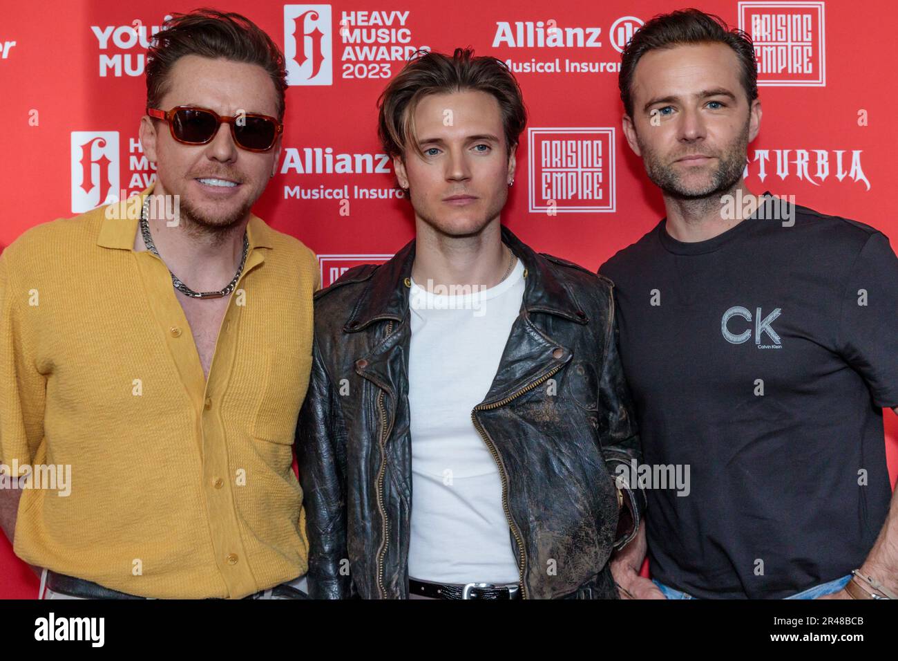 Heavy Music Awards, OVO Arena Wembley, UK. 26th May 2023. McFly (Danny ...