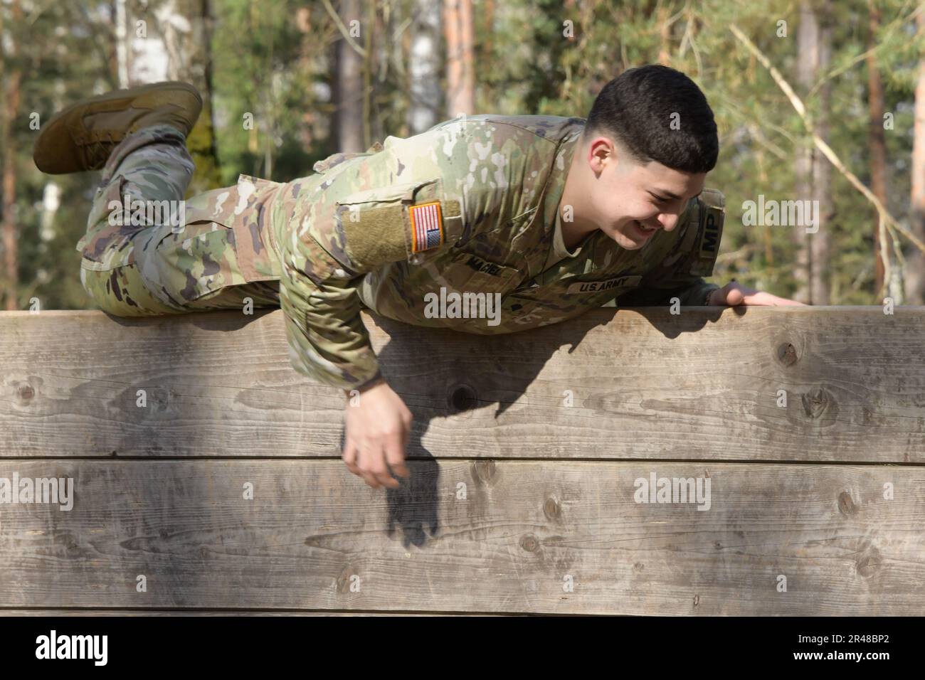 U.S. Army Staff Sgt. James McGuire, assigned to the United States Army ...