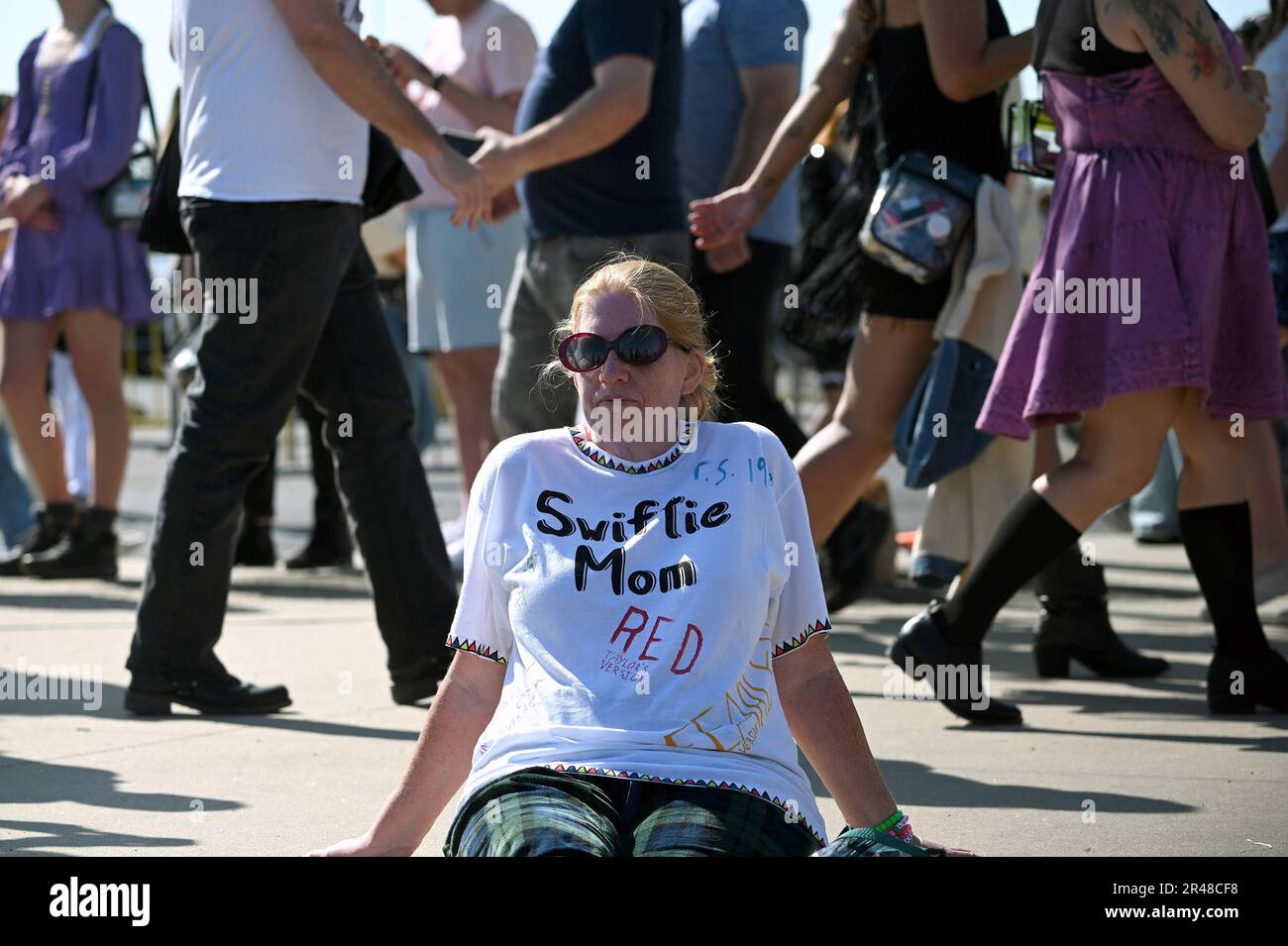 East Rutherford, USA. 26th May, 2023. Angelique Kohler, wearing a ...