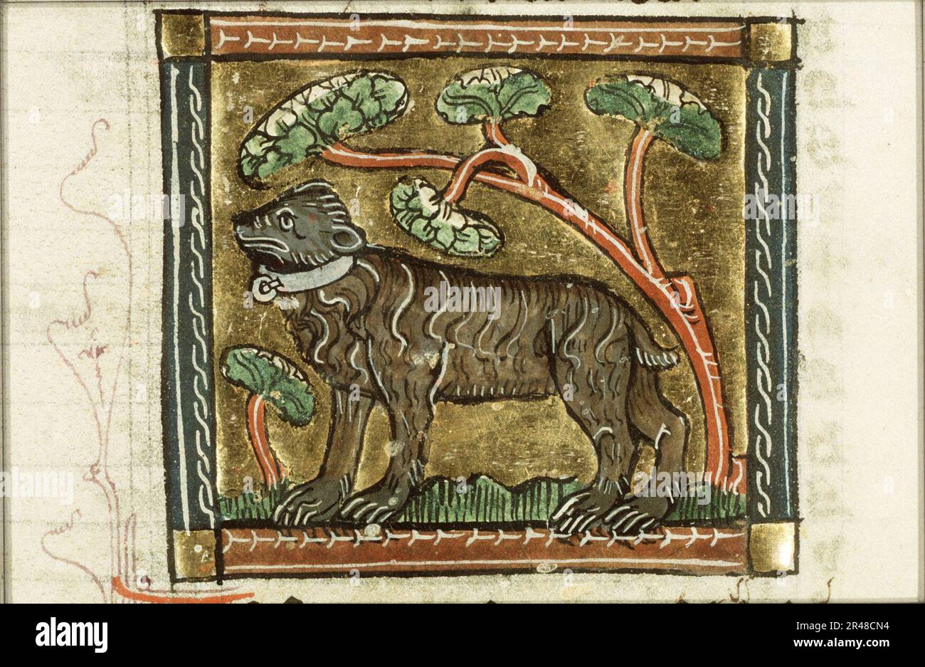 Ursus (bear) - Der naturen bloeme - Jacob van Maerlant - KB KA 16 ...