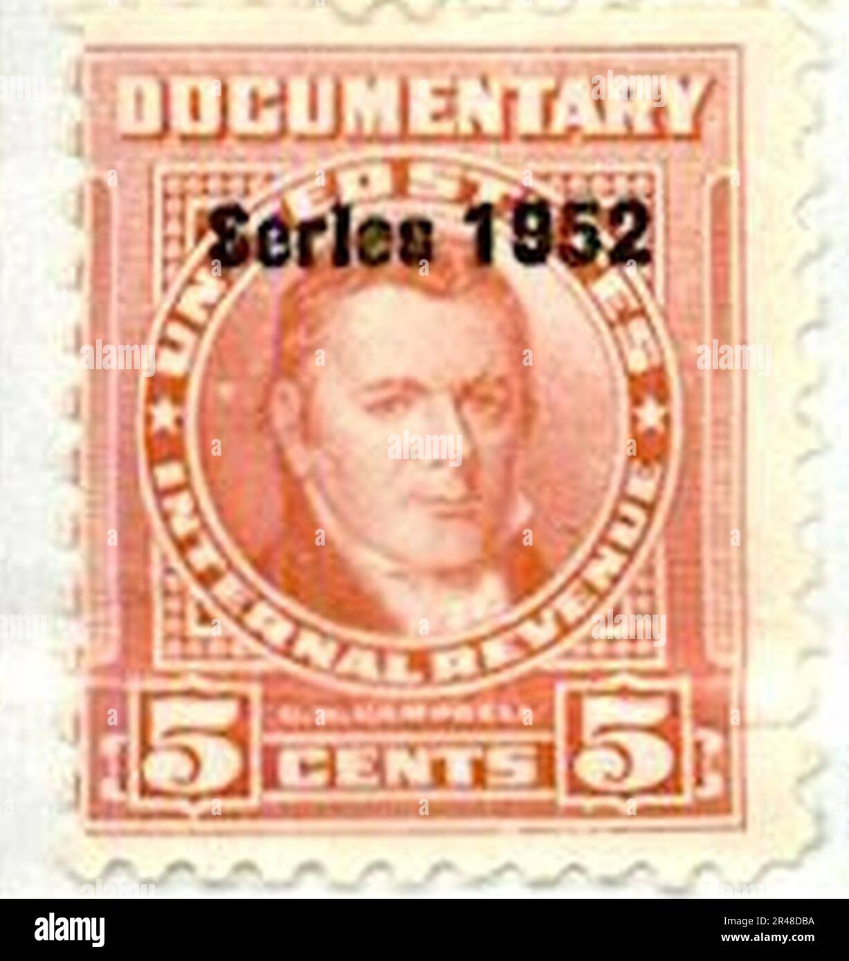 5 cent stamp hi-res stock photography and images - Alamy