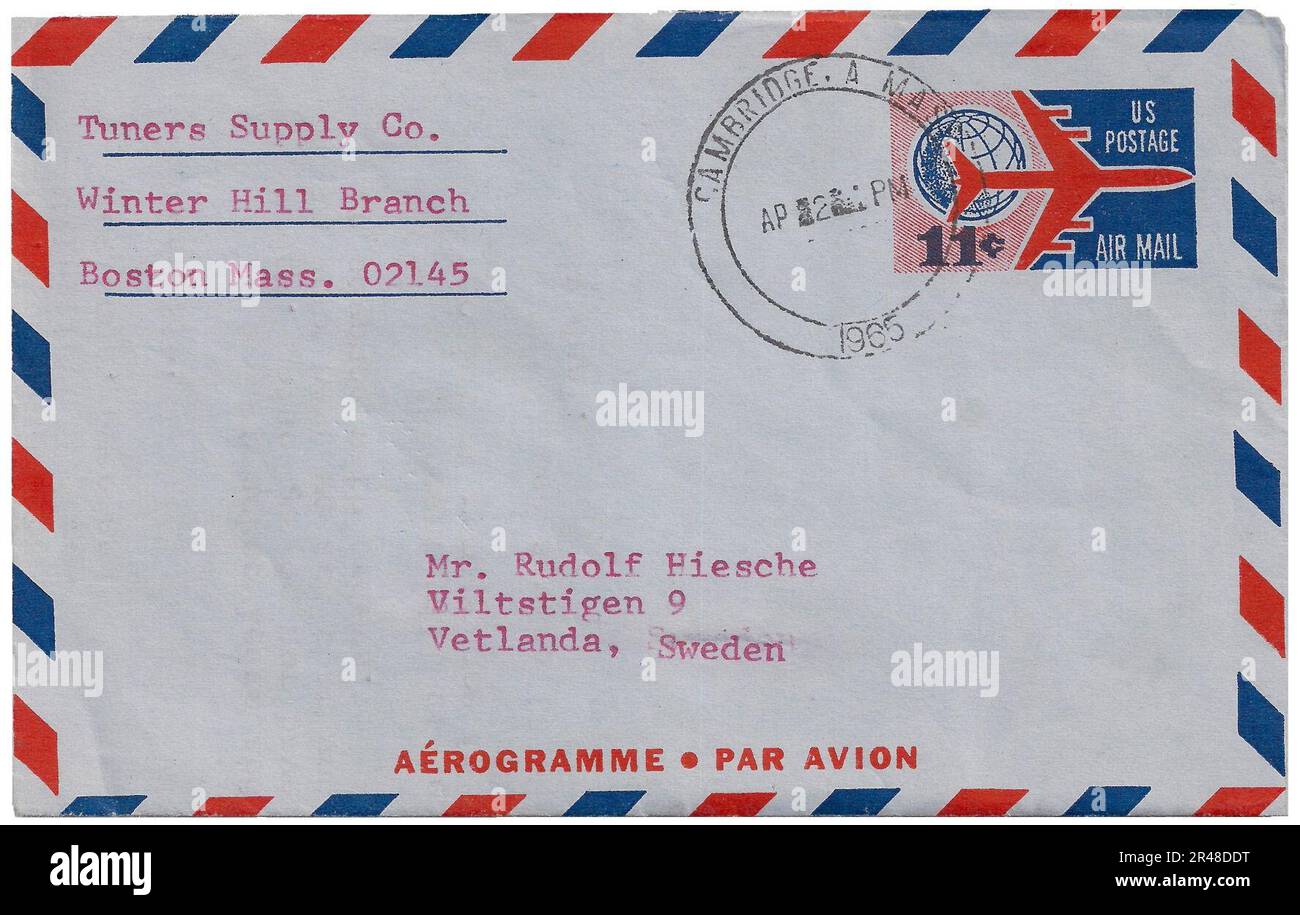 Aerogramme hi-res stock photography and images - Alamy