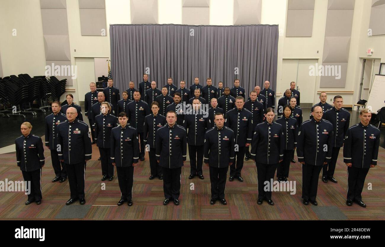 US Air Force Band ceremonial uniforms Stock Photo - Alamy
