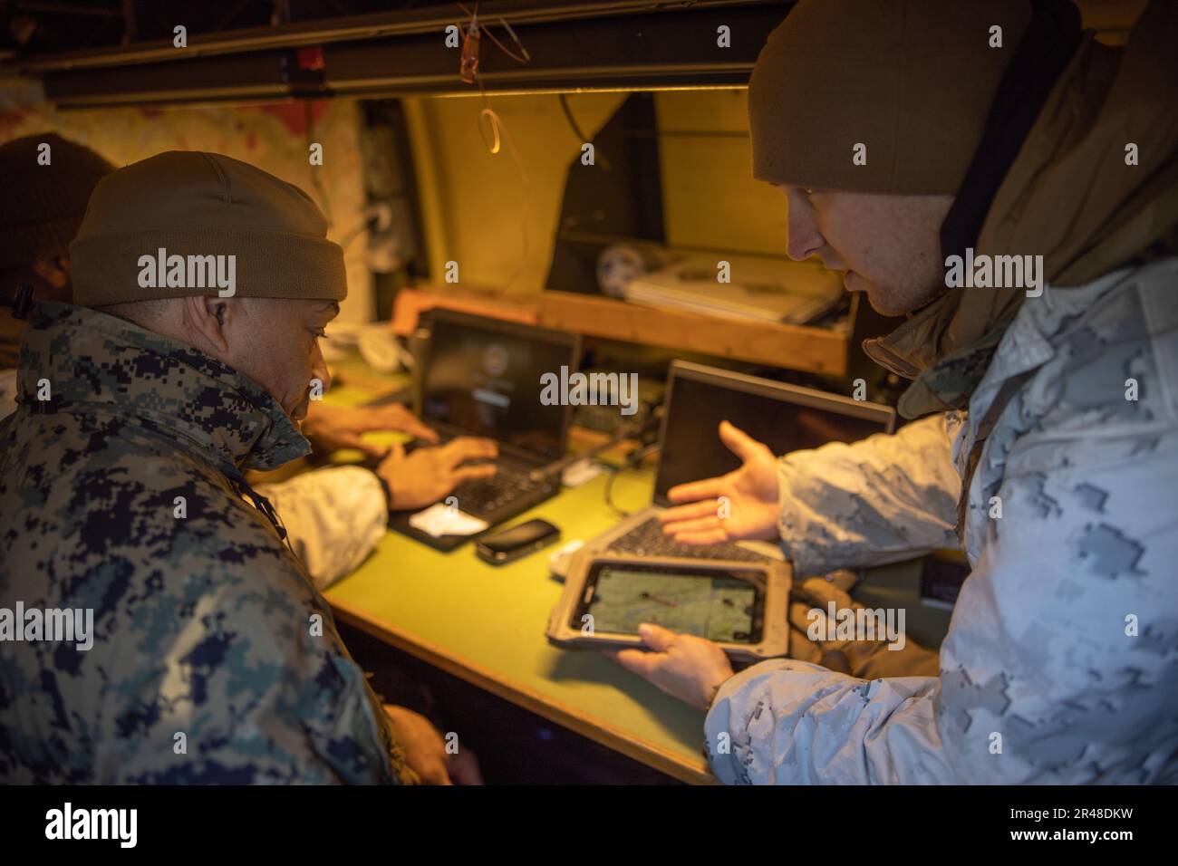 U.S. Marine Corps Maj. Gen. Calvert Worth Jr., commanding general of 2d ...