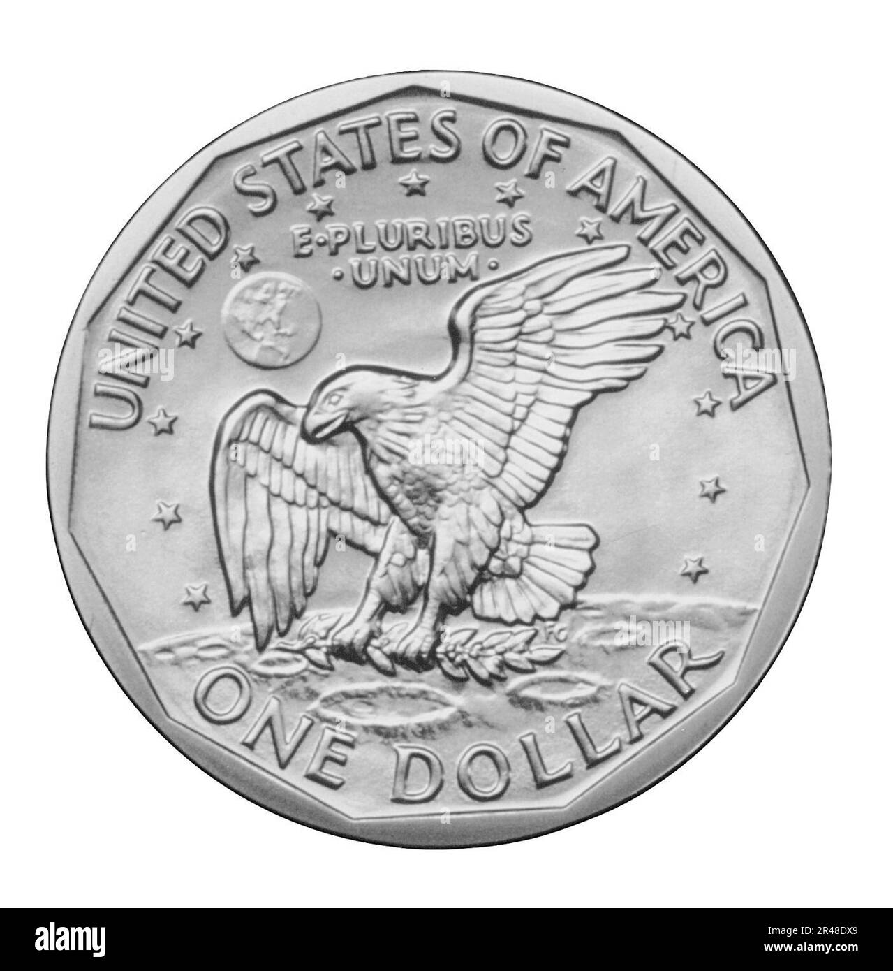 Dollar coin reverse hi-res stock photography and images - Alamy