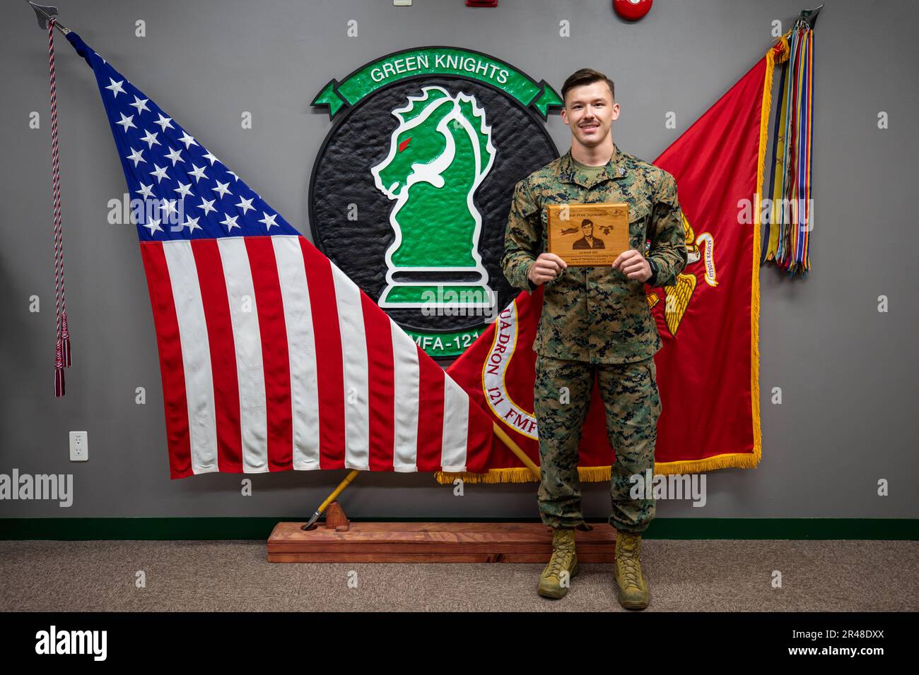 U.S. Marine Corps Sgt. Stanley Wheeler, a fixed-wing aircraft airframe ...