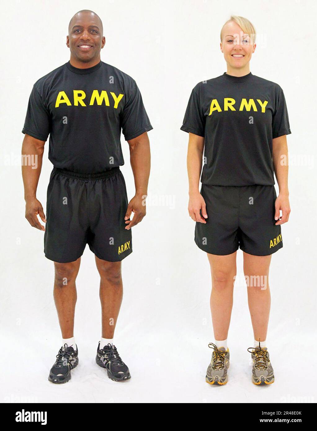 US Army Physical Fitness Uniform Stock Photo - Alamy
