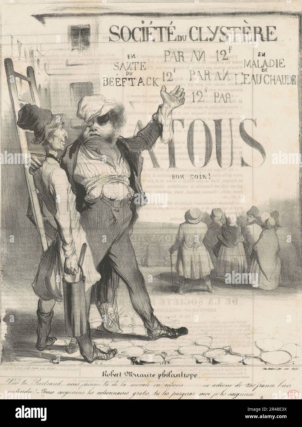 Daumier honore macaire hi-res stock photography and images - Alamy