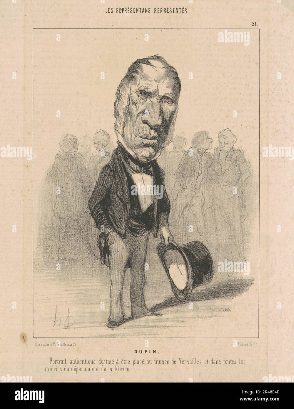 J. Jacques Dupin, 19th century Stock Photo - Alamy