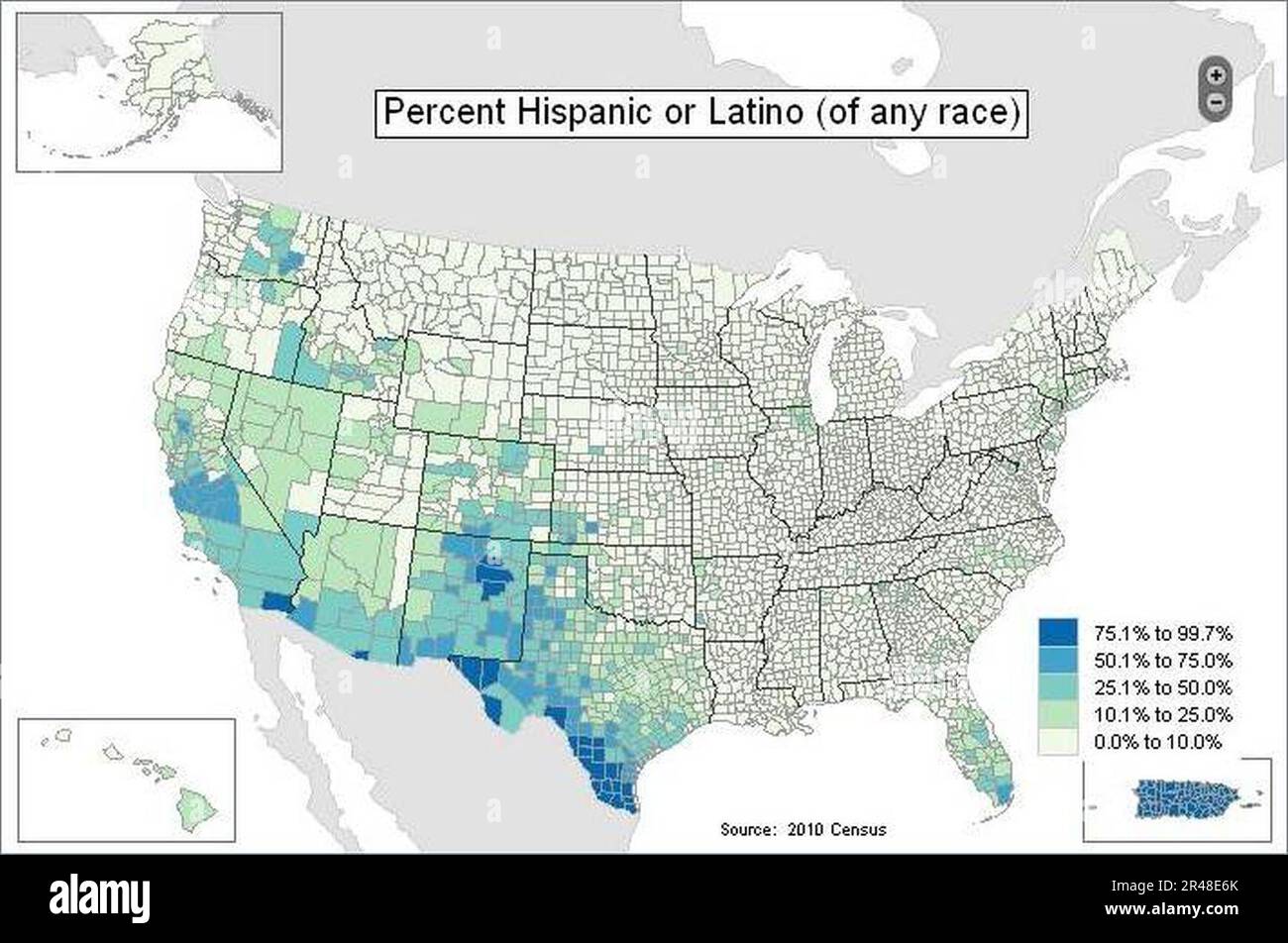 2010 us census hi-res stock photography and images - Alamy
