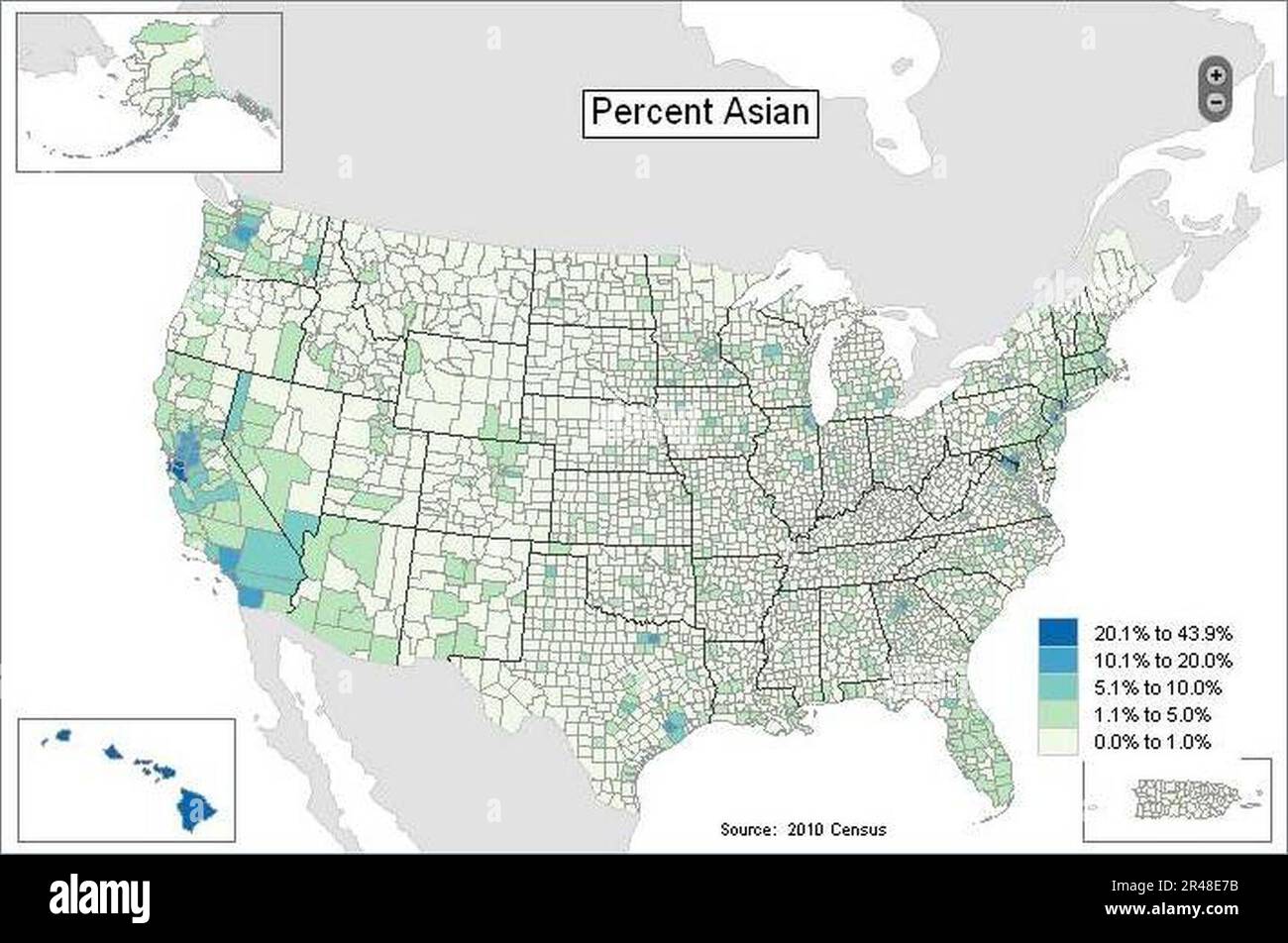 2010 us census hi-res stock photography and images - Alamy