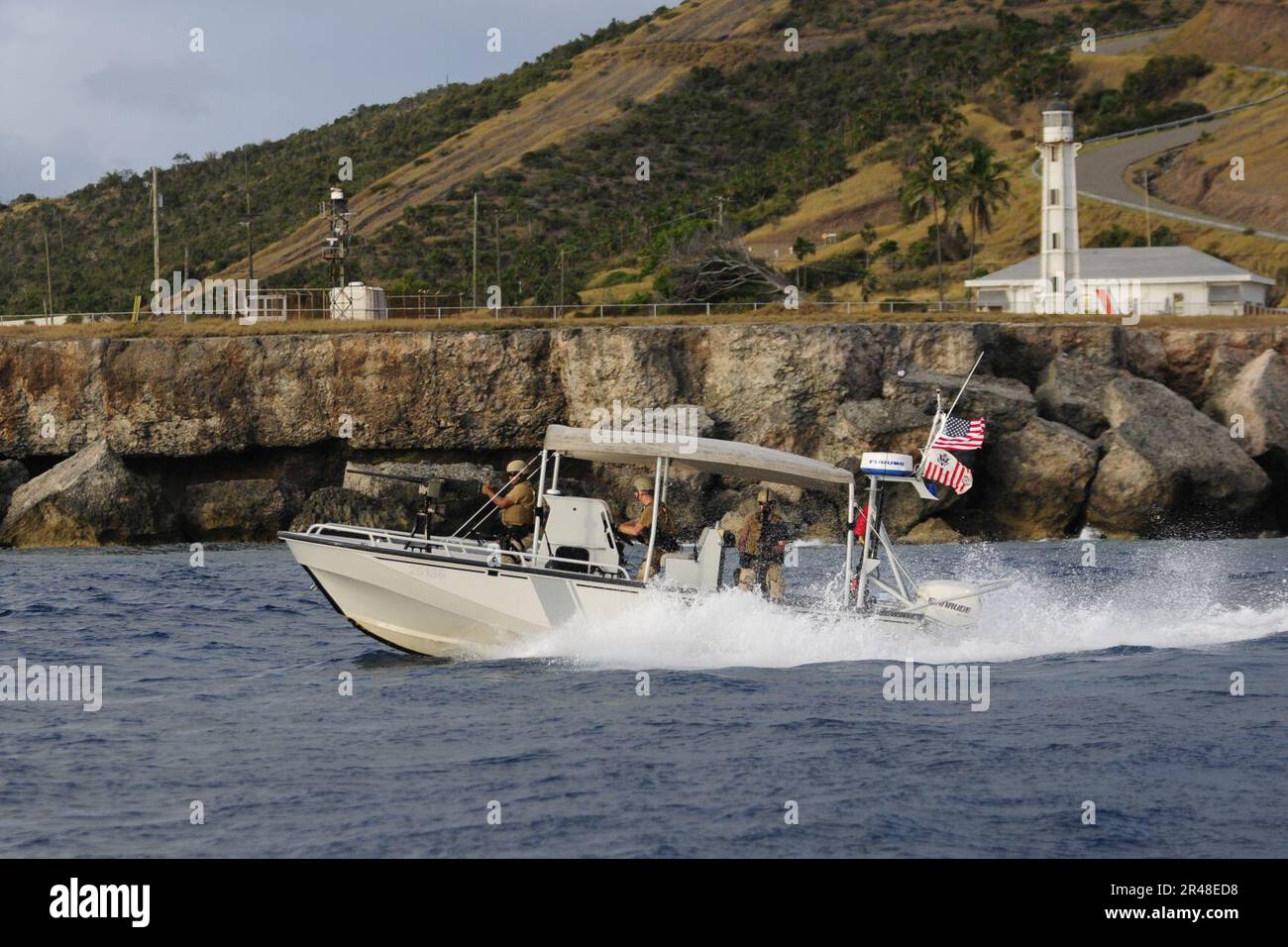 US Coast Guard Maritime Safety and Security Team (MSST) 91114 patrols ...