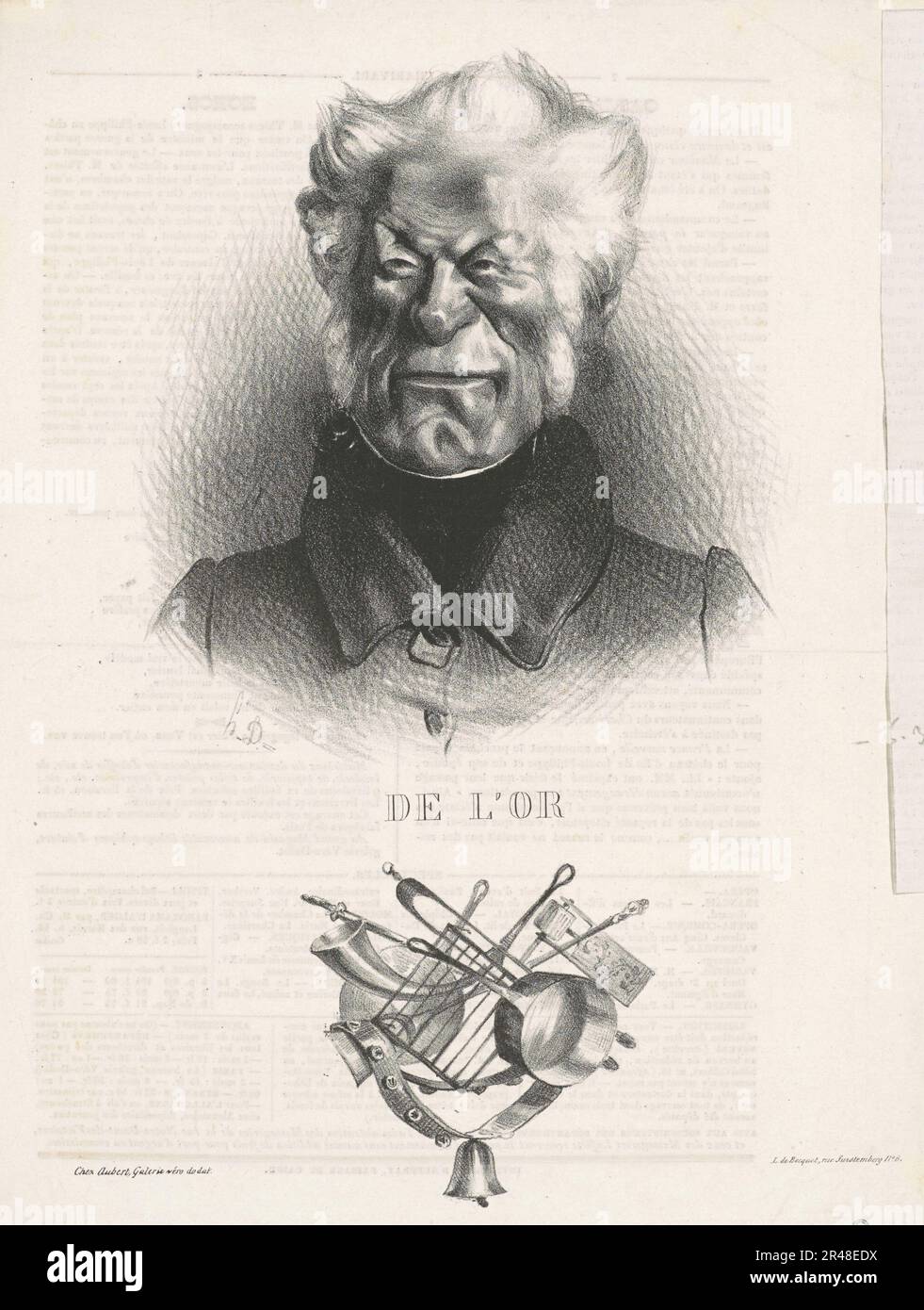 De L'or (J. -Ant. -Adrien Delort), 19th century.Baron Jacques-Antoine ...