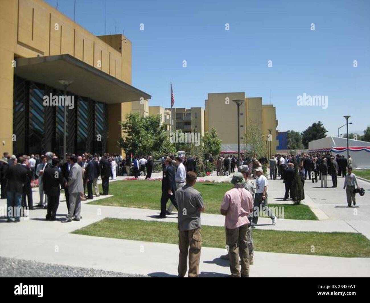US embassy Kabul celebrations Stock Photo - Alamy