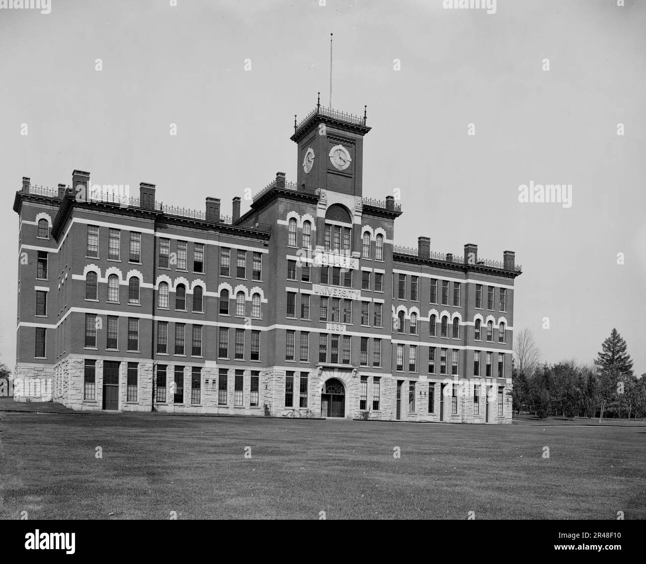 Clark university Black and White Stock Photos & Images - Alamy