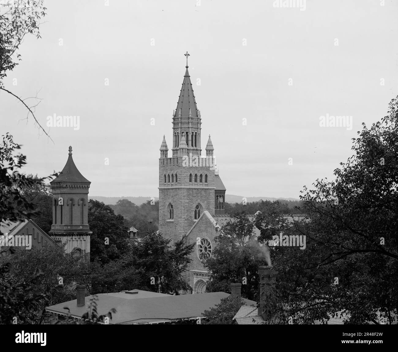 Tower of Christian Science Church, Concord, N.H., c1908 Stock Photo - Alamy