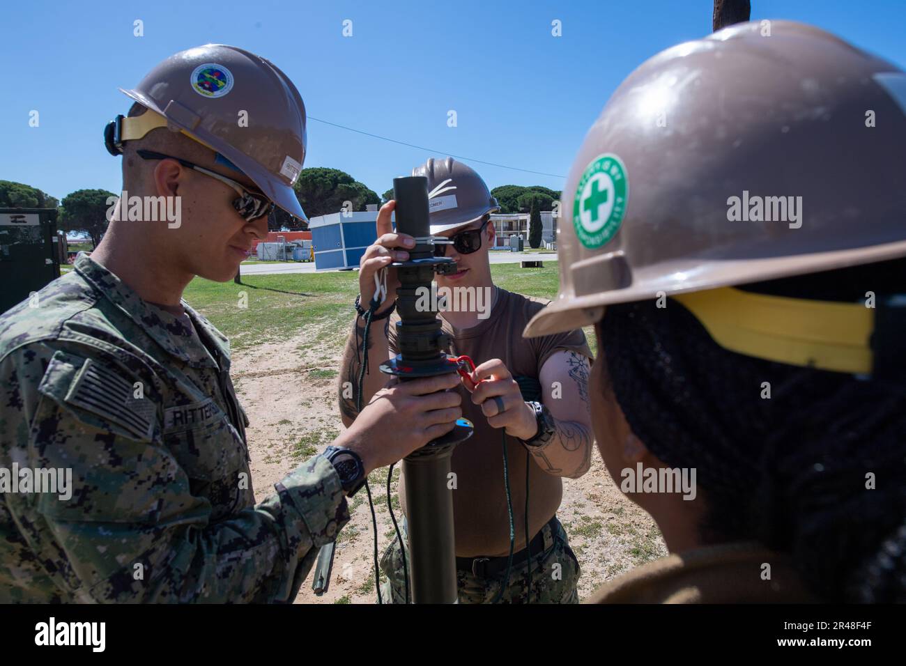 NAVAL STATION ROTA, Spain (Mar. 18, 2023) Seabees assigned to Naval ...