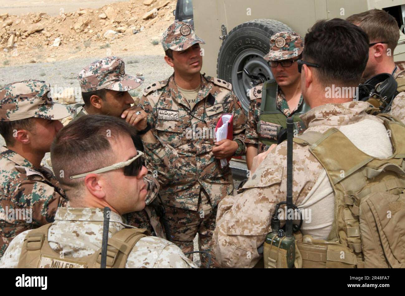 US Marines and Jordanian Armed Forces collaborate in Amman, Jordan ...