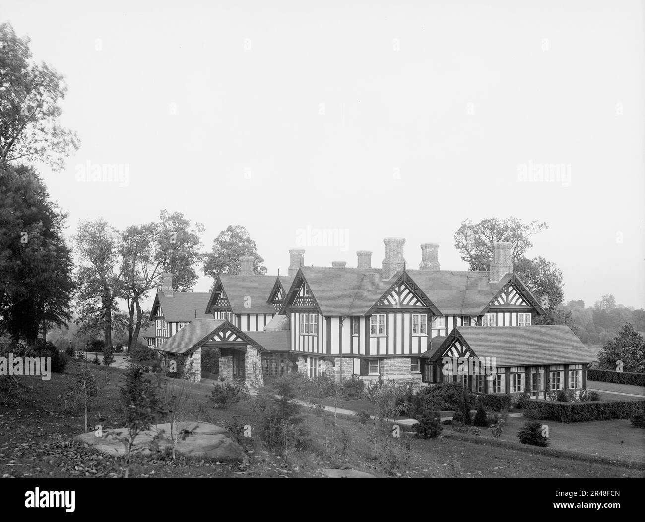 Red Rose Inn, Villa Nova [sic], Pa., c1908 Stock Photo - Alamy