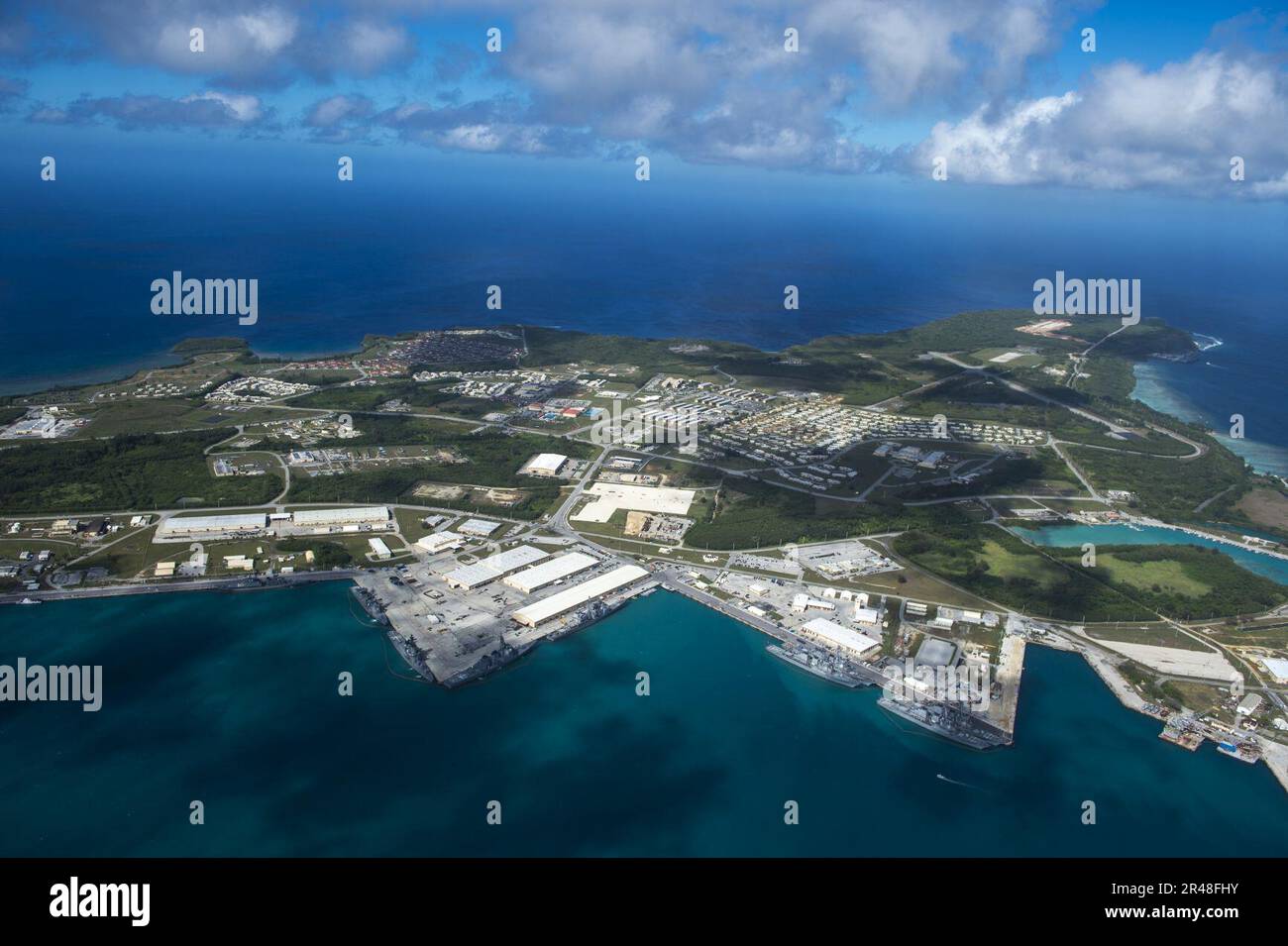 US Naval Base Guam 160305 Stock Photo - Alamy