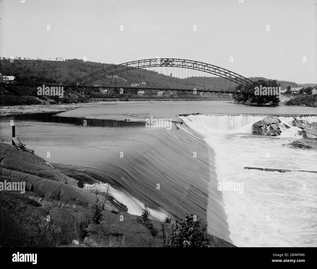 Vermont bridge Black and White Stock Photos & Images - Alamy