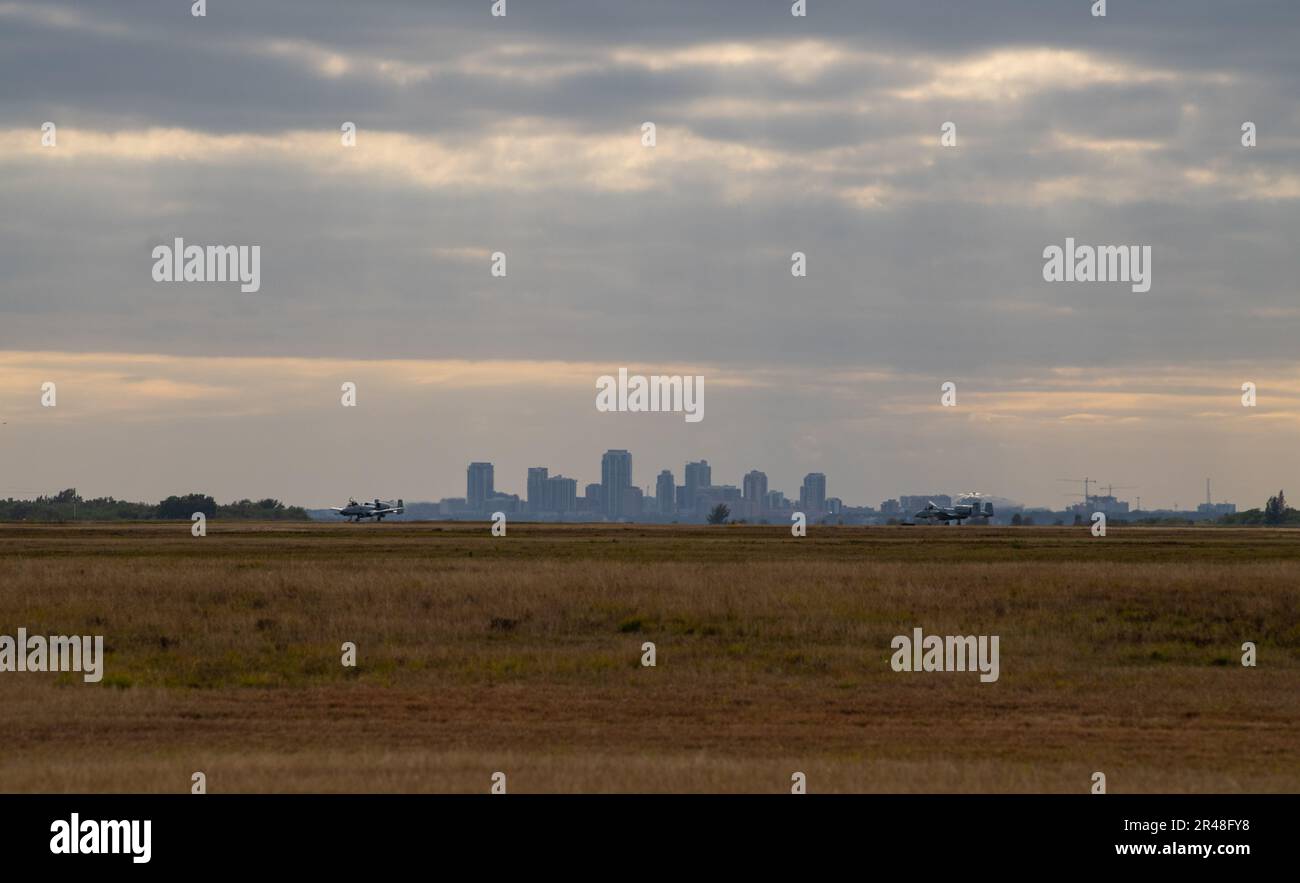 A-10C Thunderbolt II aircraft assigned to the 122nd Fighter Wing ...