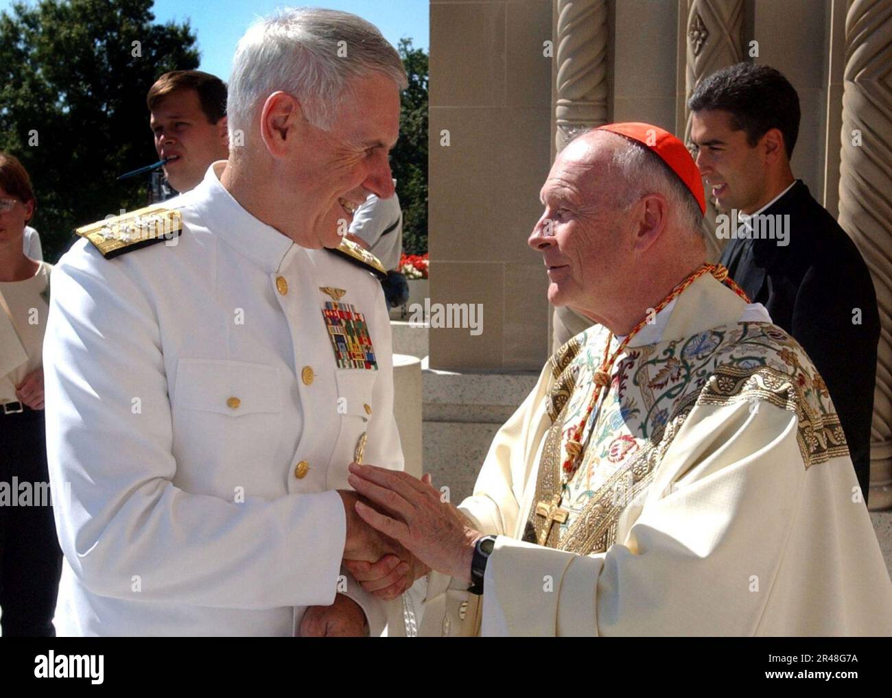 US Navy Admiral William Fallon, Vice Stock Photo - Alamy