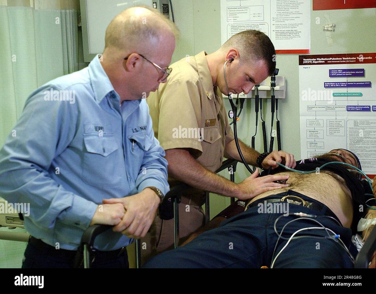 US Navy Military medical teams provide needed care to volunteer rescue ...