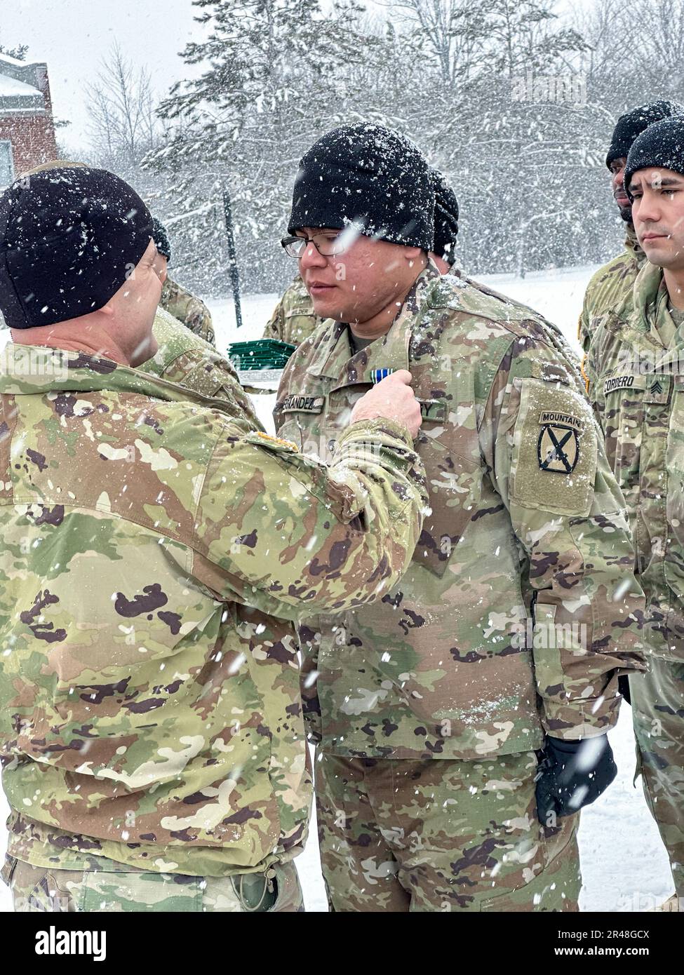 Lt. Col. Russell Lemler, battalion commander, and Command Sgt. Maj ...