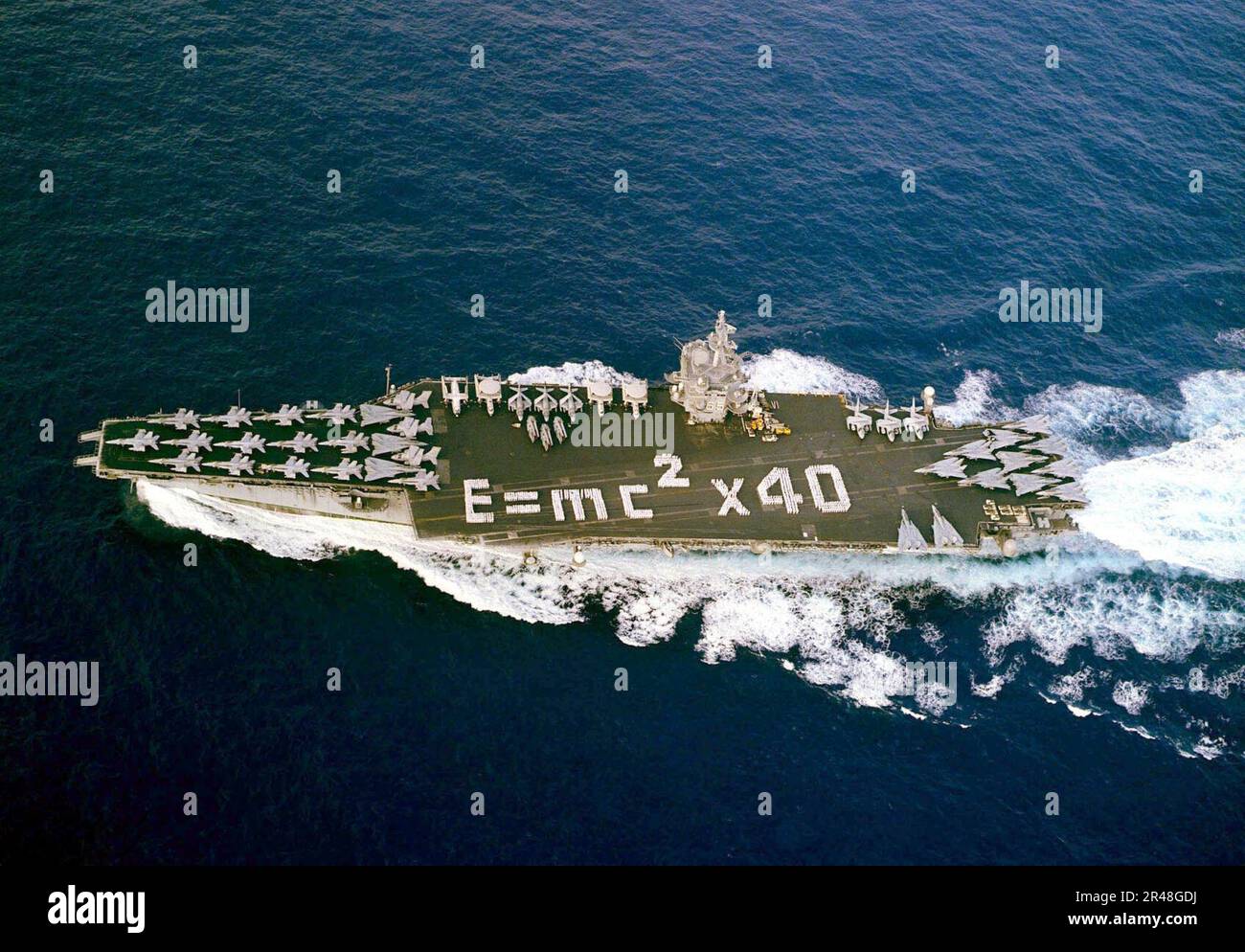 US Navy E = MC2 x 40 Stock Photo - Alamy