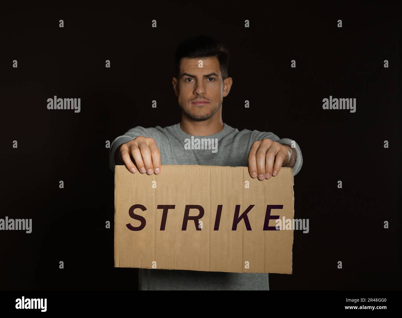 Woman peace sign riot hi-res stock photography and images - Alamy