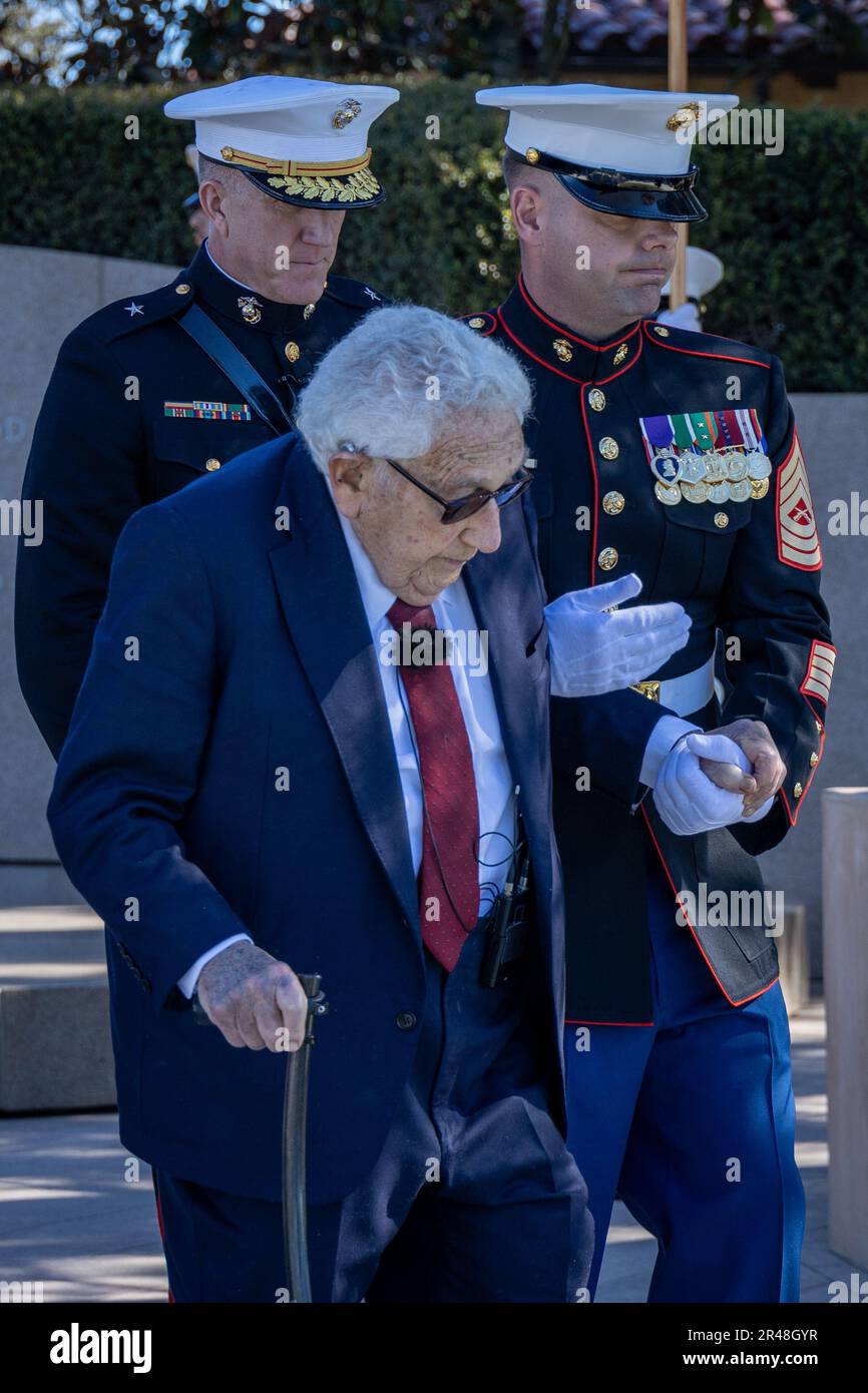 Dr. Henry Kissinger, the former United States Secretary of State, is ...
