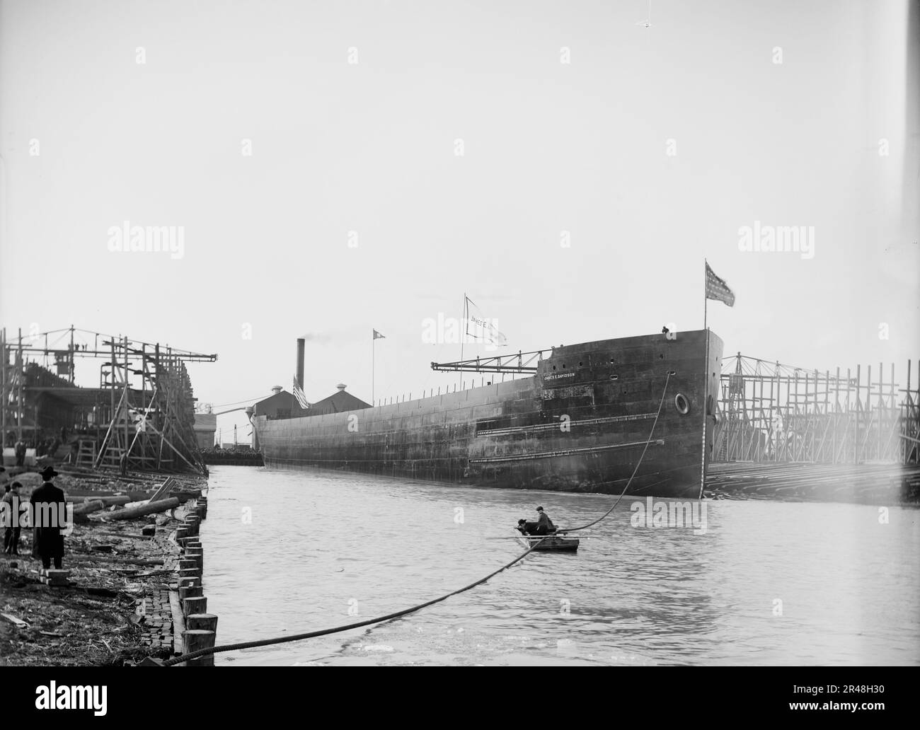 James dock Black and White Stock Photos & Images - Alamy