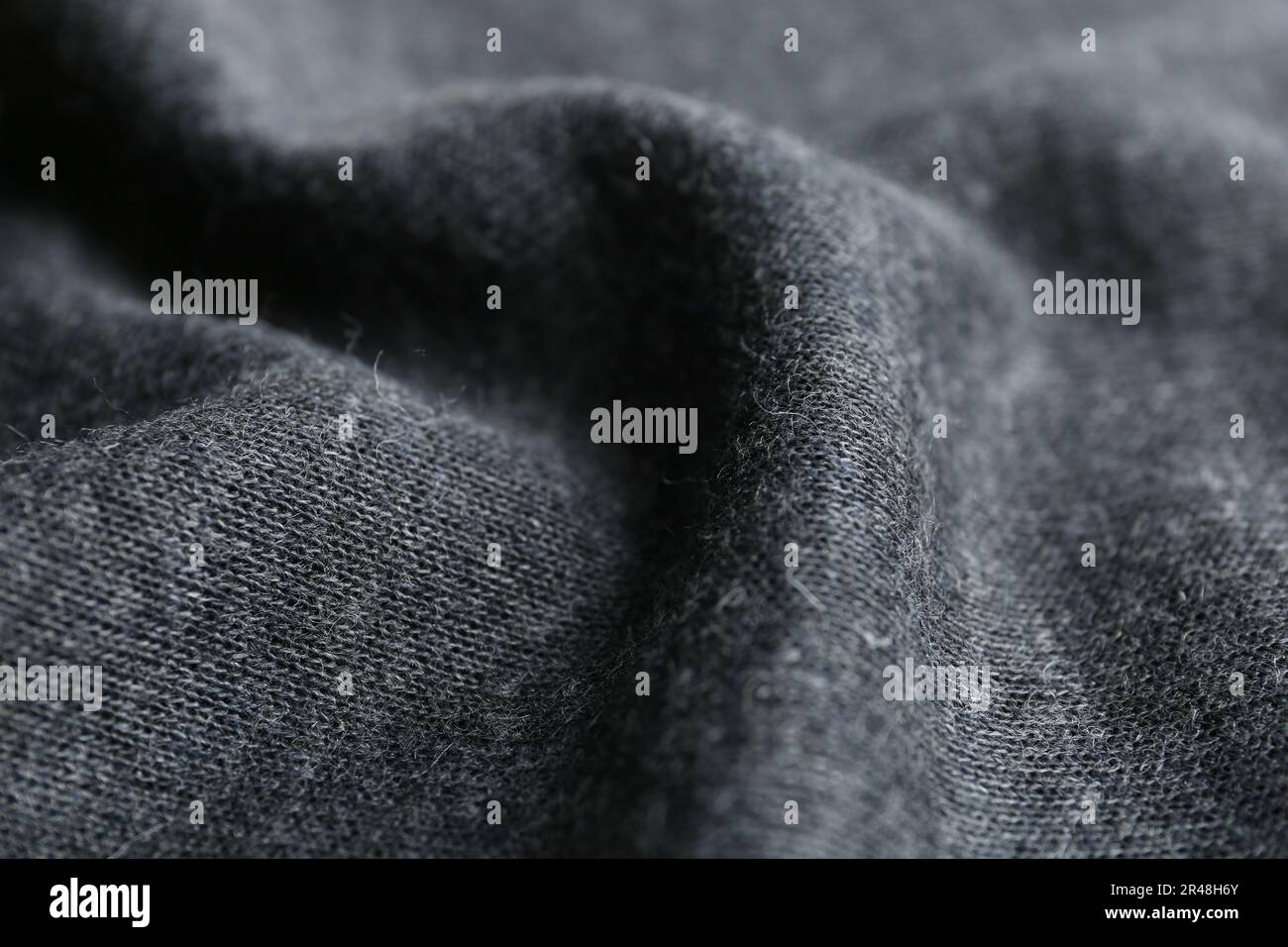 Texture of soft grey fabric as background, closeup Stock Photo - Alamy