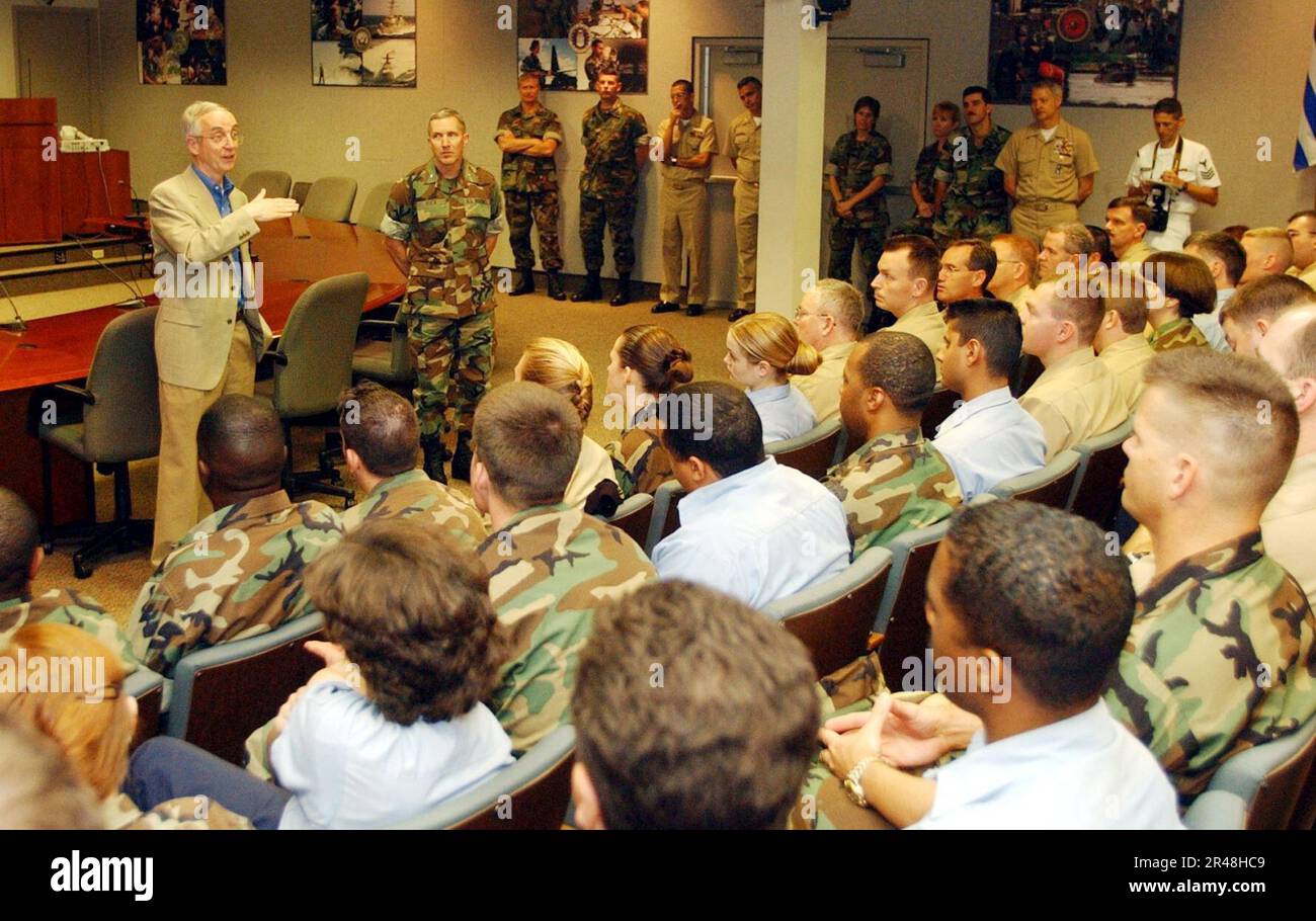 US Navy SECNAV at Southern Command Stock Photo - Alamy
