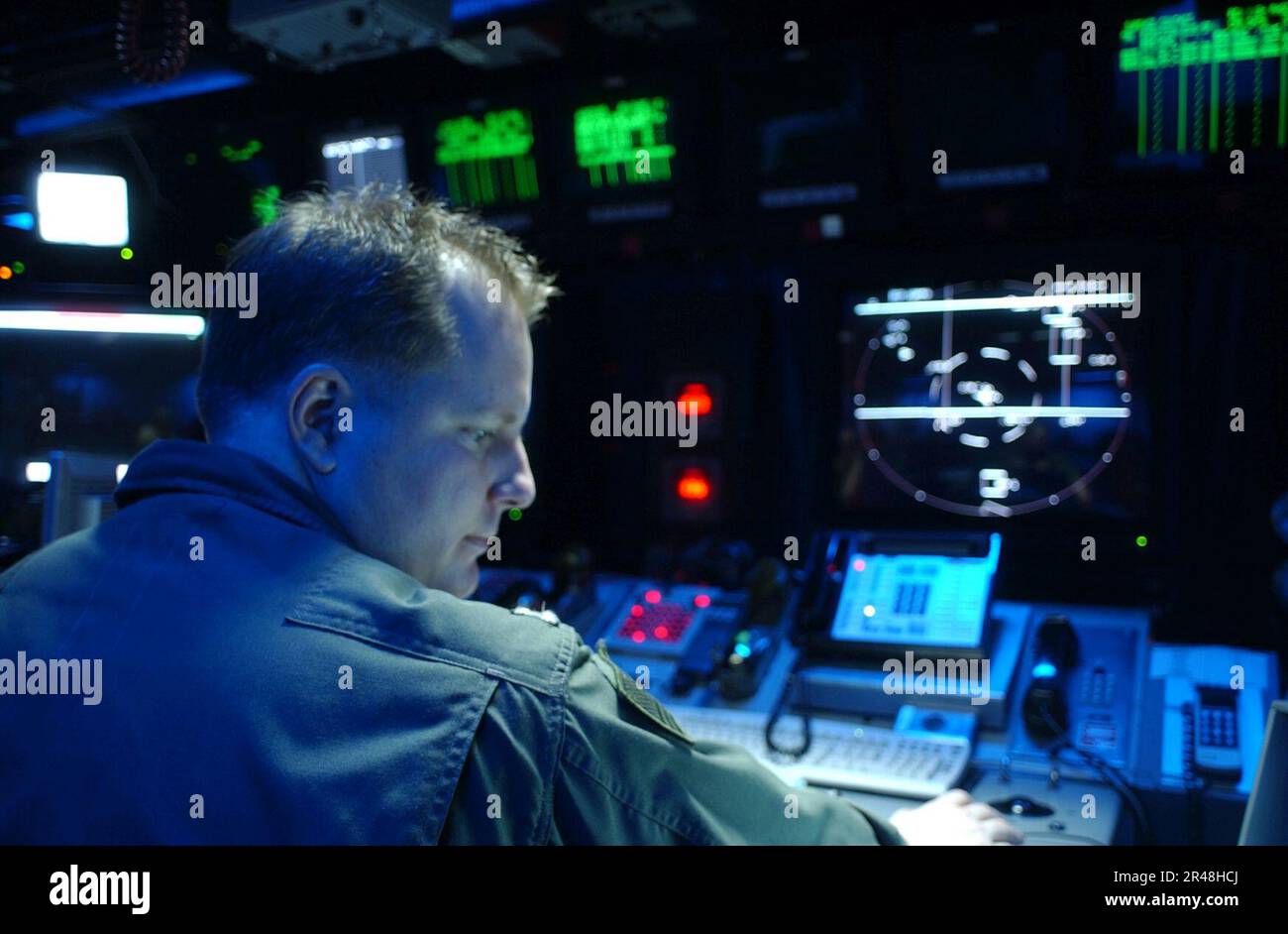 US Navy CDC Watch aboard CVN 74 Stock Photo - Alamy