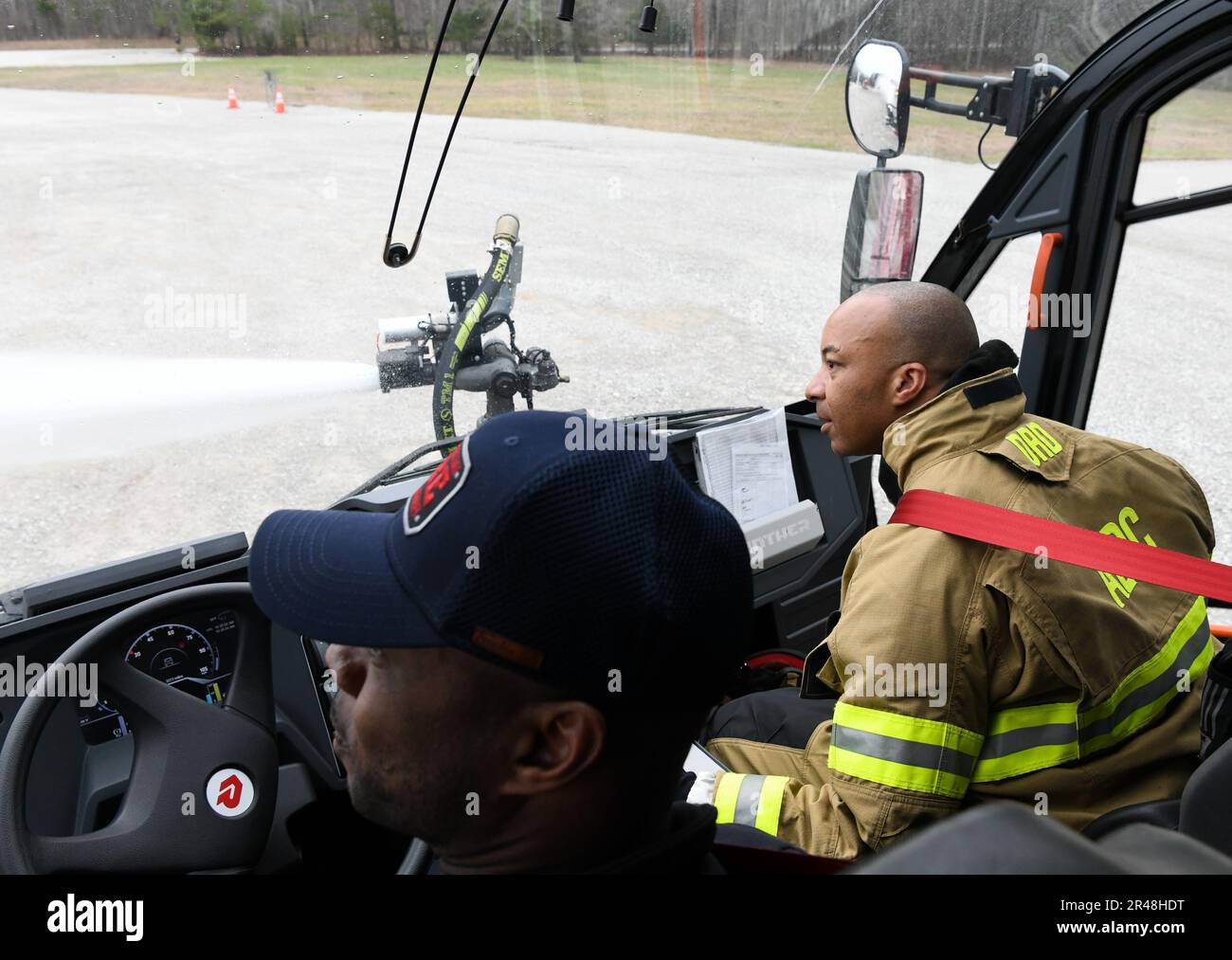 Col. Randel Gordon, right, Arnold Engineering Development Complex ...