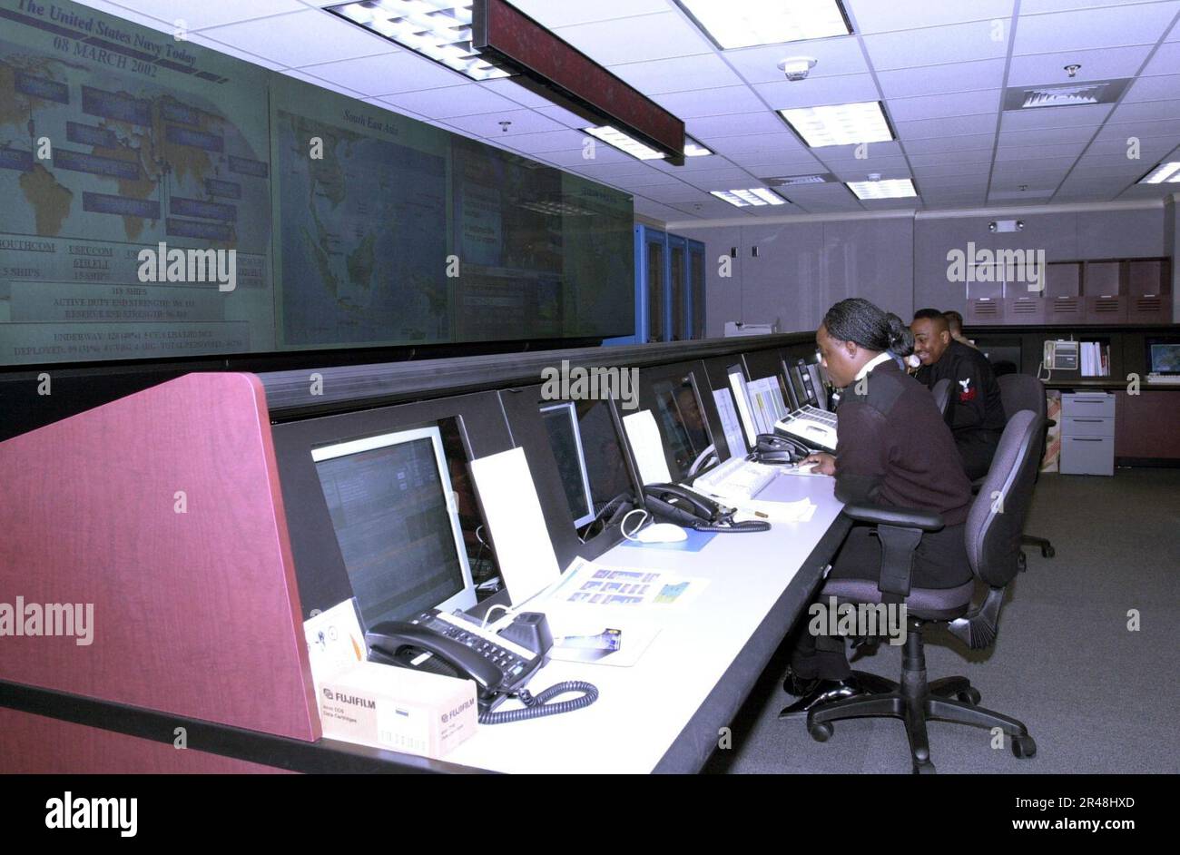 Navy command center hi-res stock photography and images - Alamy