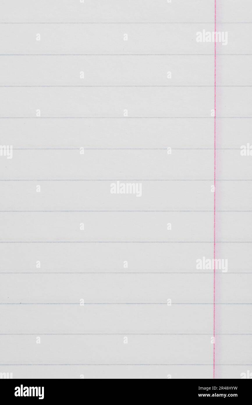 Texture of copybook paper sheet as background, closeup Stock Photo - Alamy