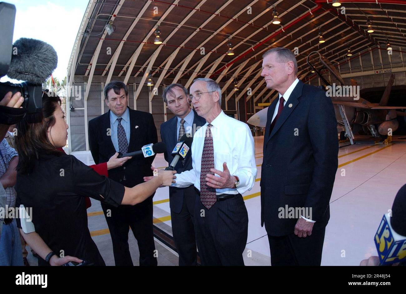US Navy SECNAV at NAS Oceana Stock Photo - Alamy