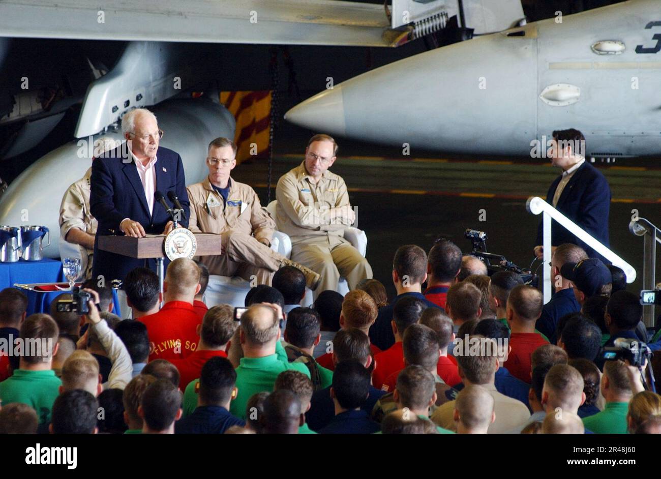 US Navy USS Stennis - VP visit Stock Photo - Alamy