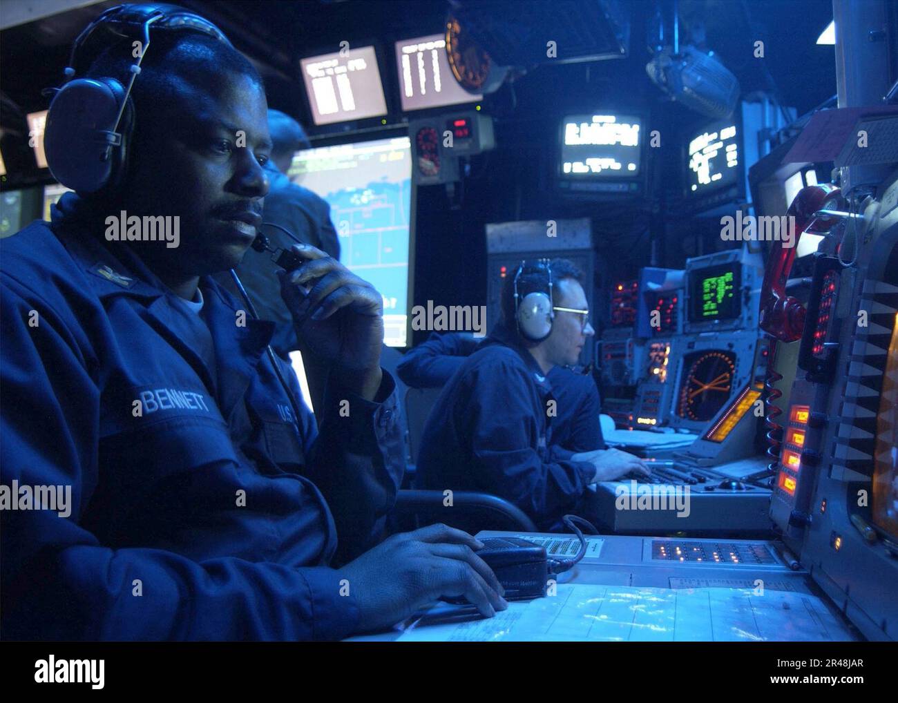 US Navy Combat direction Center Stock Photo - Alamy