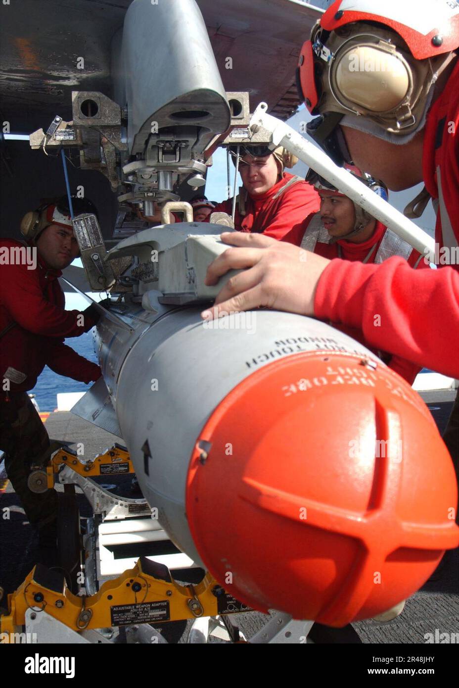 US Navy Sailors Load a AGM-65 Stock Photo - Alamy