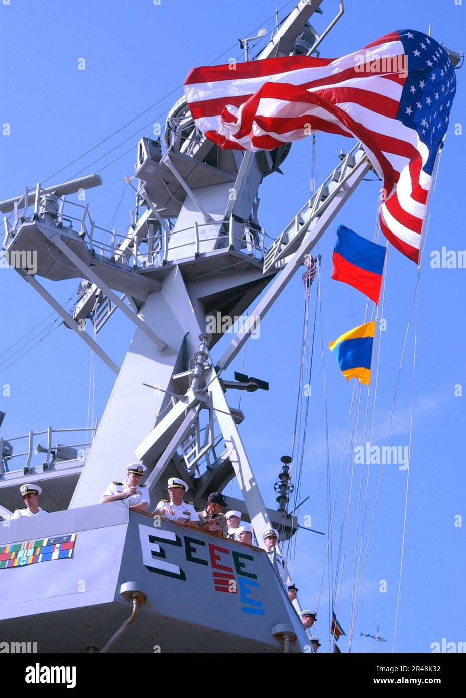 US Navy USS Ramage returns from deployment Stock Photo - Alamy