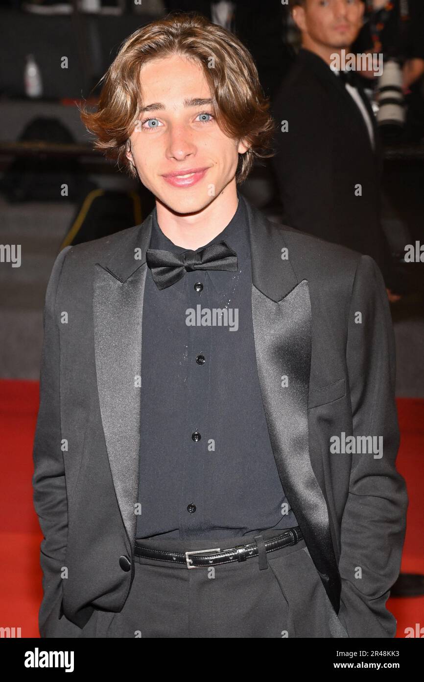 Cannes, France. 26th May, 2023. Raphael Luce at the premiere of the movie Hypnotic during 76th ...