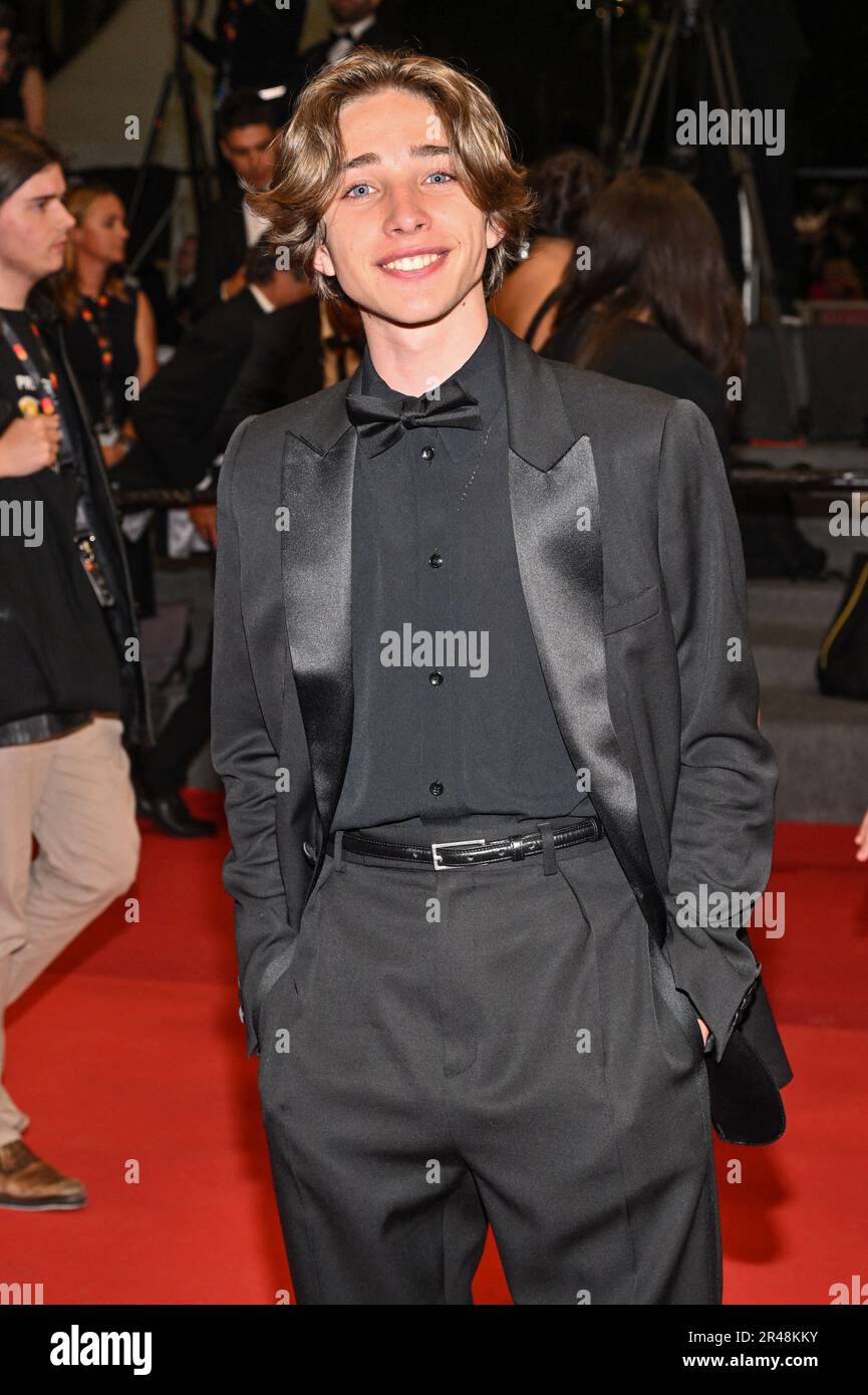Cannes, France. 26th May, 2023. Raphael Luce at the premiere of the ...