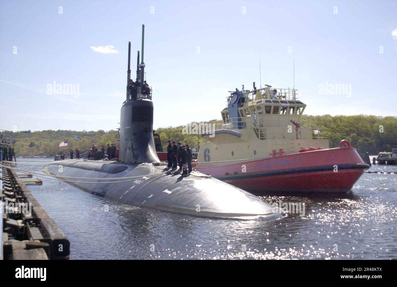 US Navy USS Connecticut - first deployment Stock Photo - Alamy