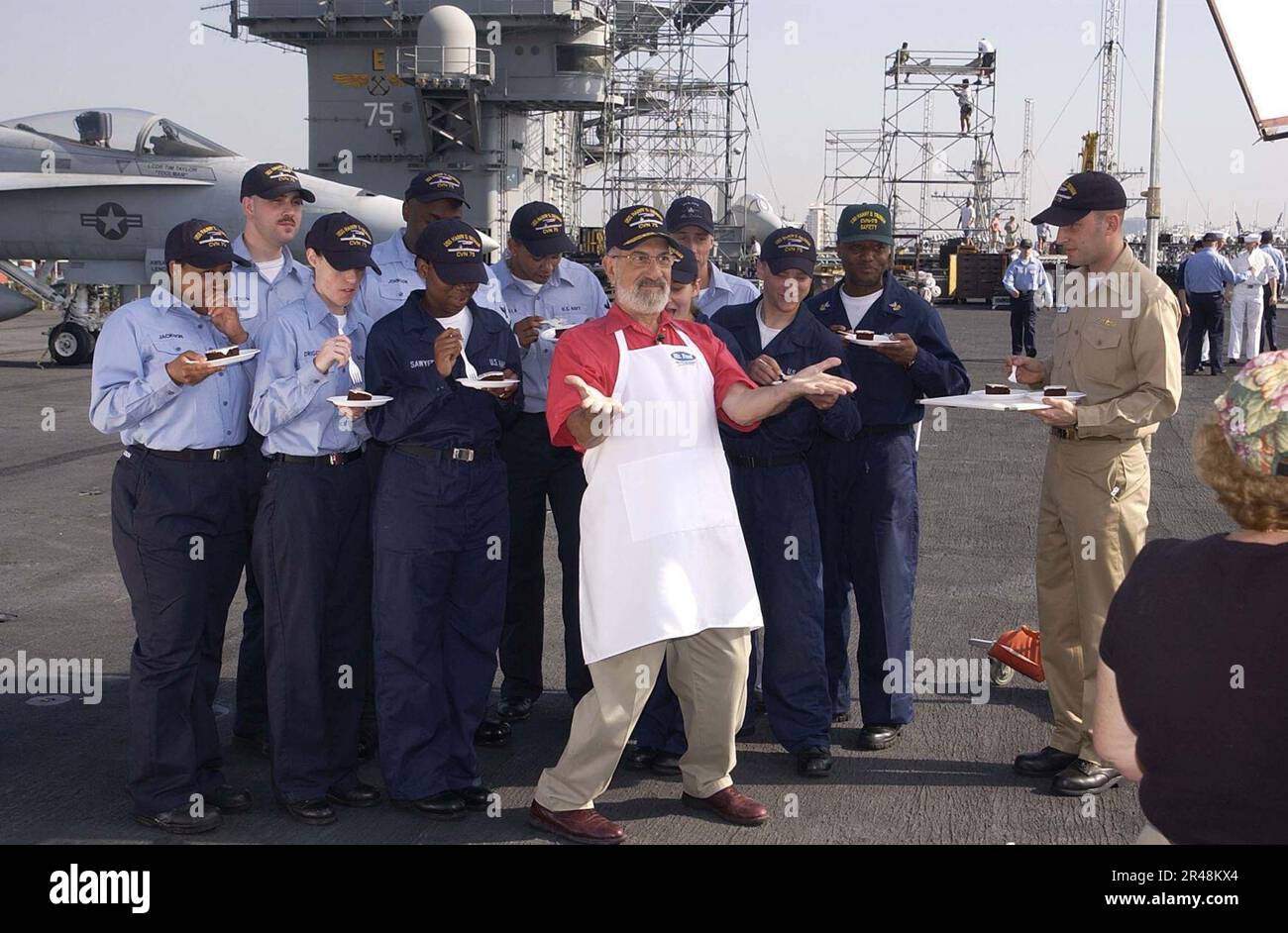 US Navy USS Truman - Fleet Week 2002 Stock Photo - Alamy