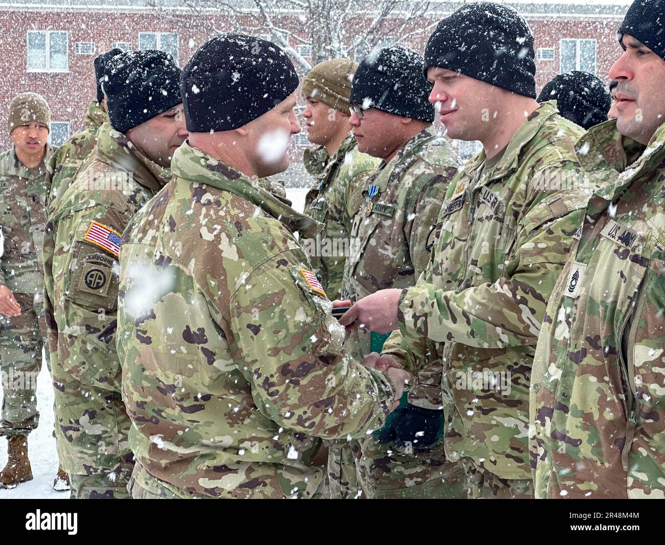 Lt. Col. Russell Lemler, battalion commander, and Command Sgt. Maj ...