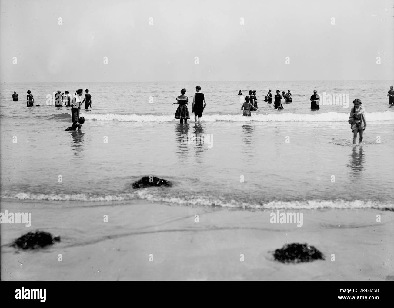 Surf bathing, between 1900 and 1905 Stock Photo - Alamy